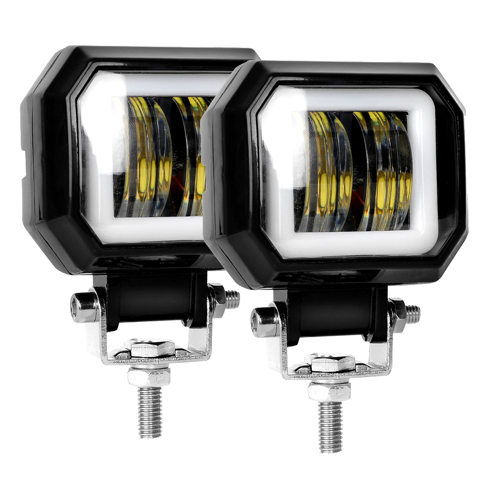 Doxmall 1 Pair 40W 3 Inch Led Fog Light Kit with IP68 Waterproof and ...