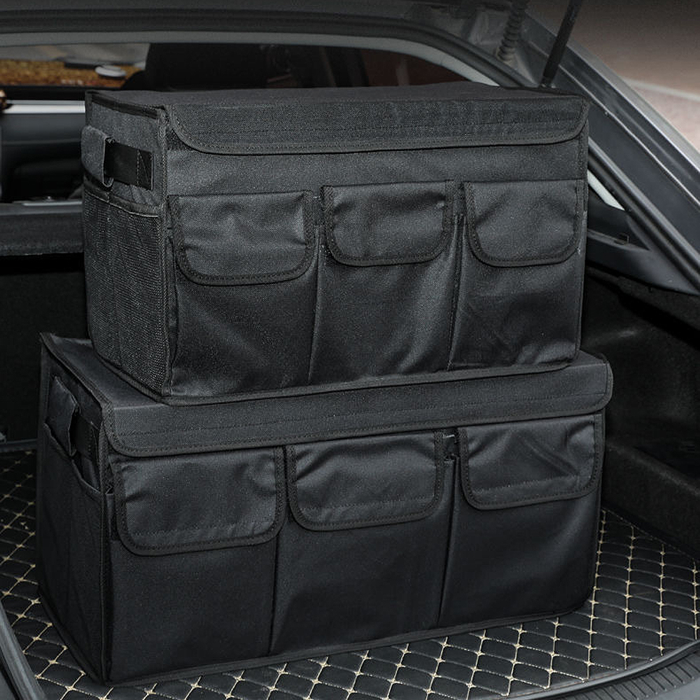 Doxmall Car Boot Organiser Boxes Storage Multi Collapsible Compartments ...