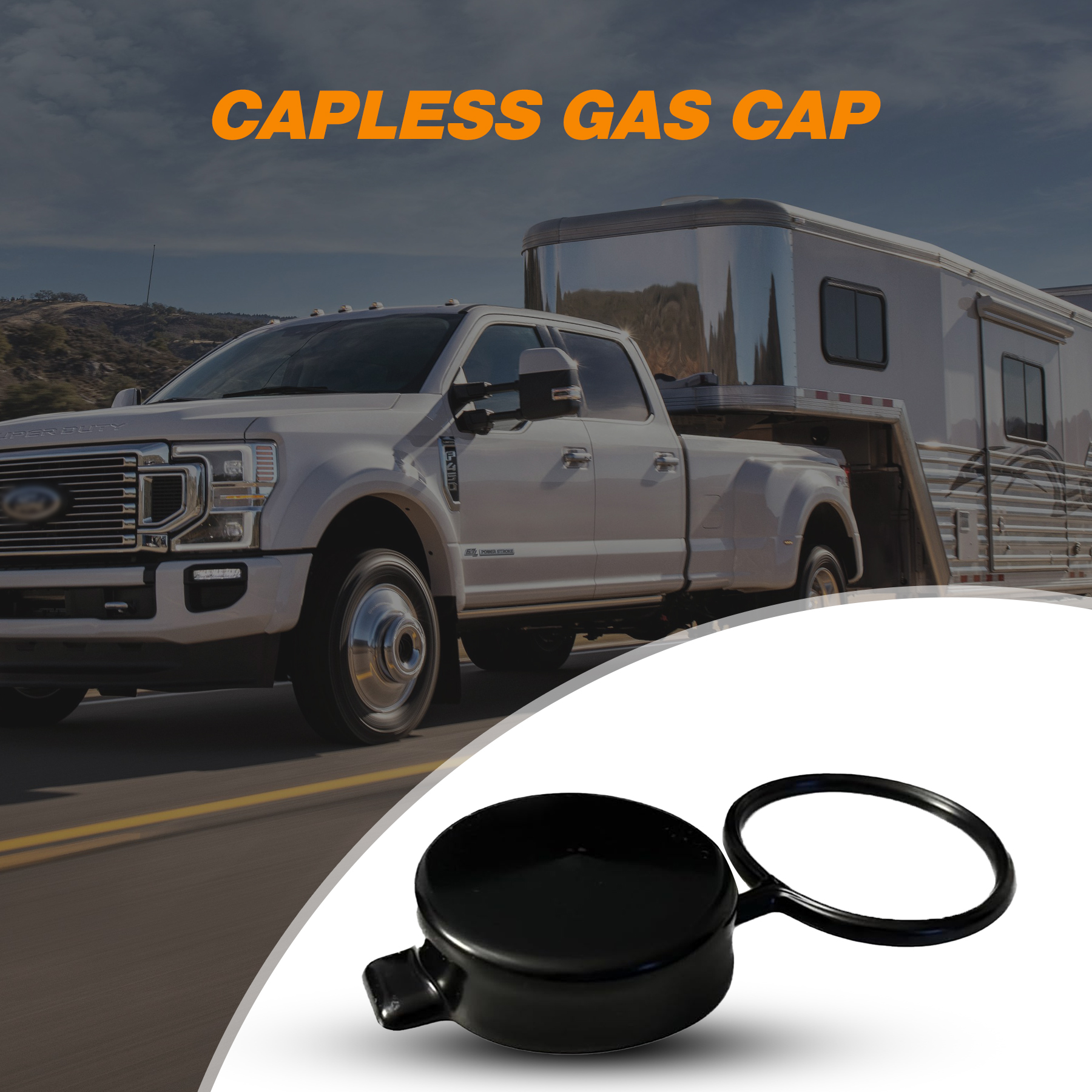Cap & Shield Captive 2.375″ Capless Fuel Cap for Chevrolet, GMC, Buick ...